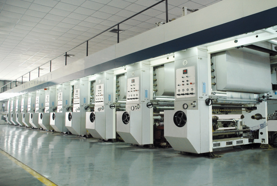 BOPP / OPP film Rotogravure Printing Machine , Gravure Printing Machinery